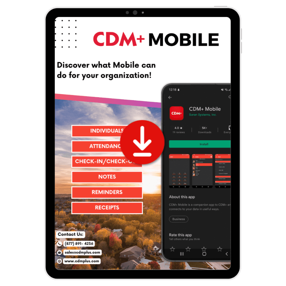 Mobile For Clergy - CDM+ Management Software for Nonprofit and Faith ...